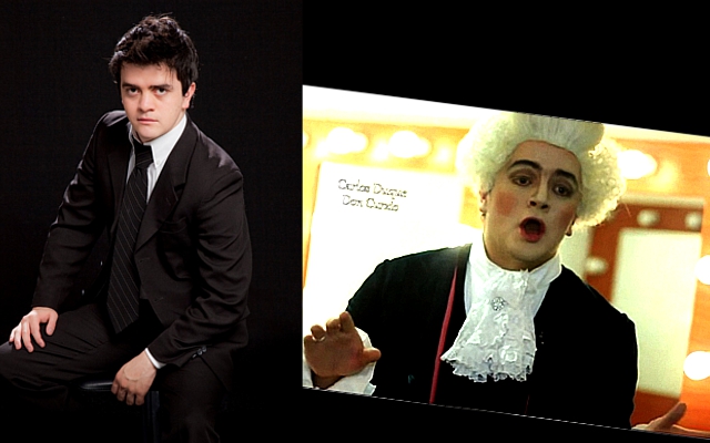 Carlos Duque canta con Valeriano Lanchas