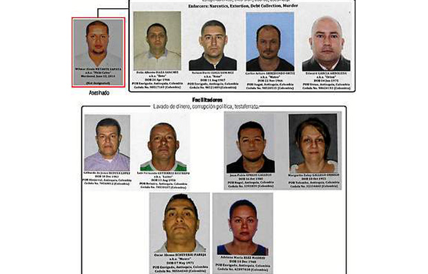 Envigado fue incluido en la Lista Clinton